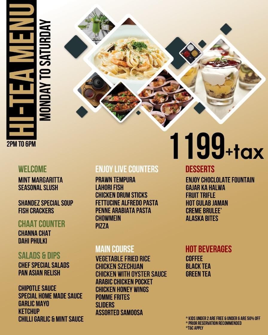 Hi Tea Shandez Restaurant Hi Tea Shandez Restaurant